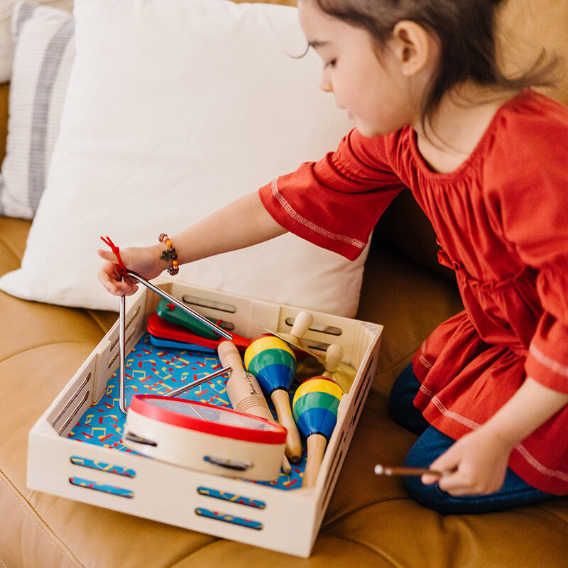 Zestaw instrumentów muzycznych Band-in-a-Box Clap! Clang! Tap! Melissa ...