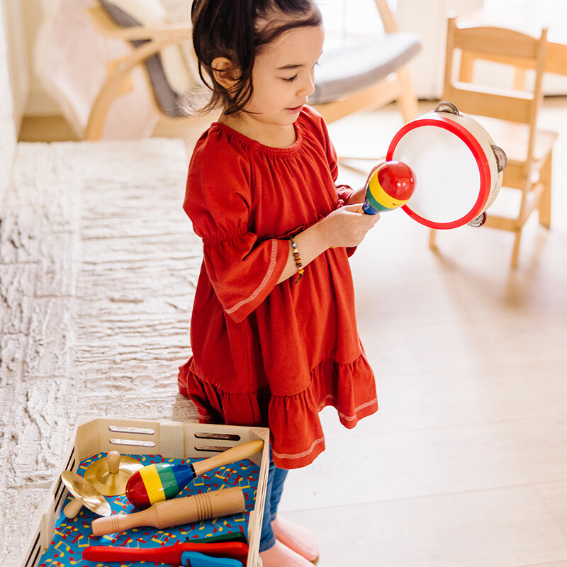 Zestaw instrumentów muzycznych Band-in-a-Box Clap! Clang! Tap! Melissa ...