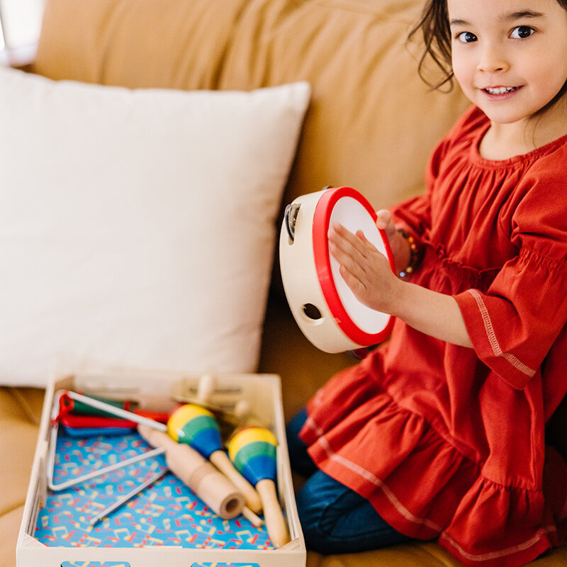 Zestaw instrumentów muzycznych Band-in-a-Box Clap! Clang! Tap! Melissa ...